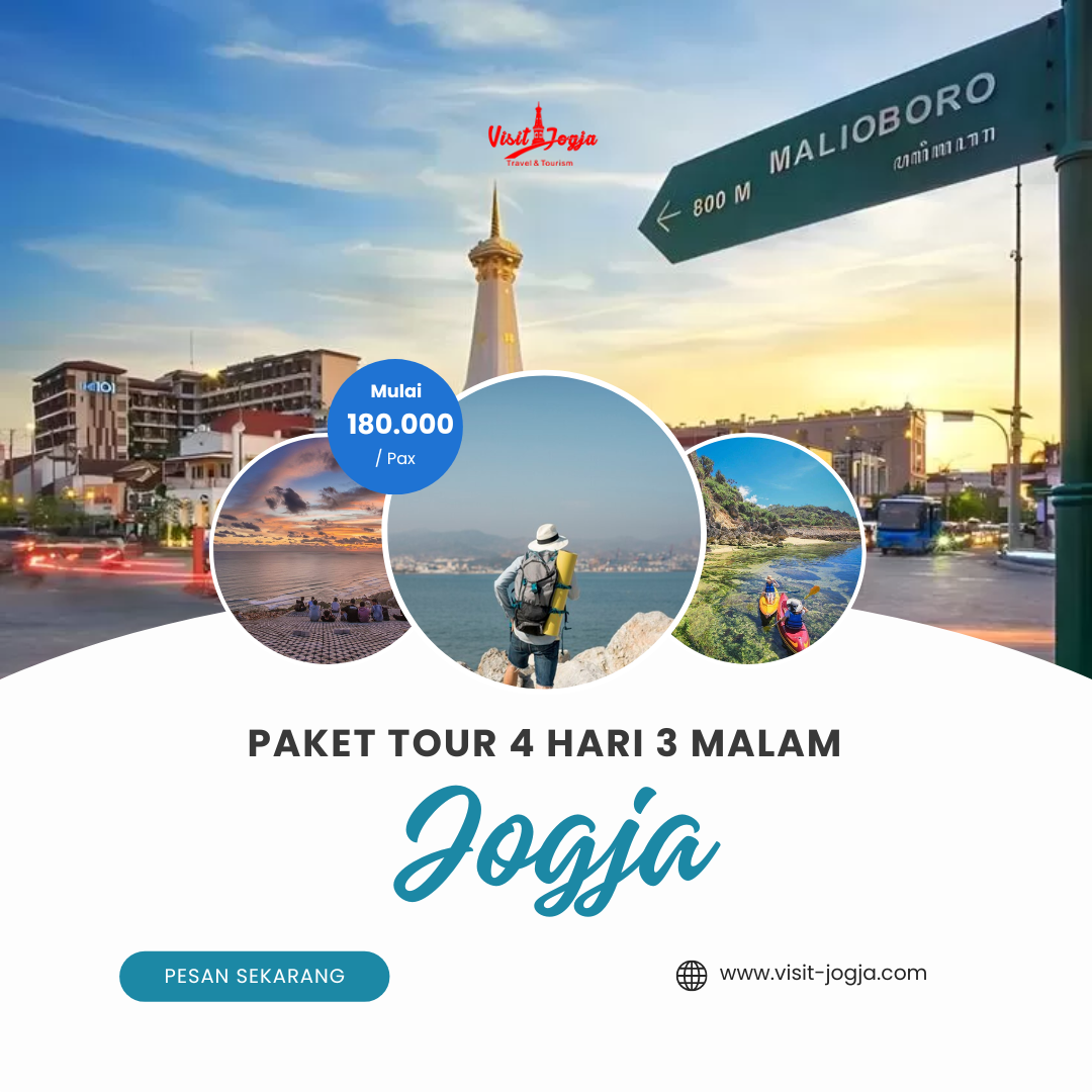 Paket Wisata Jogja 4 Hari 3 Malam | Layanan Terpercaya 2025