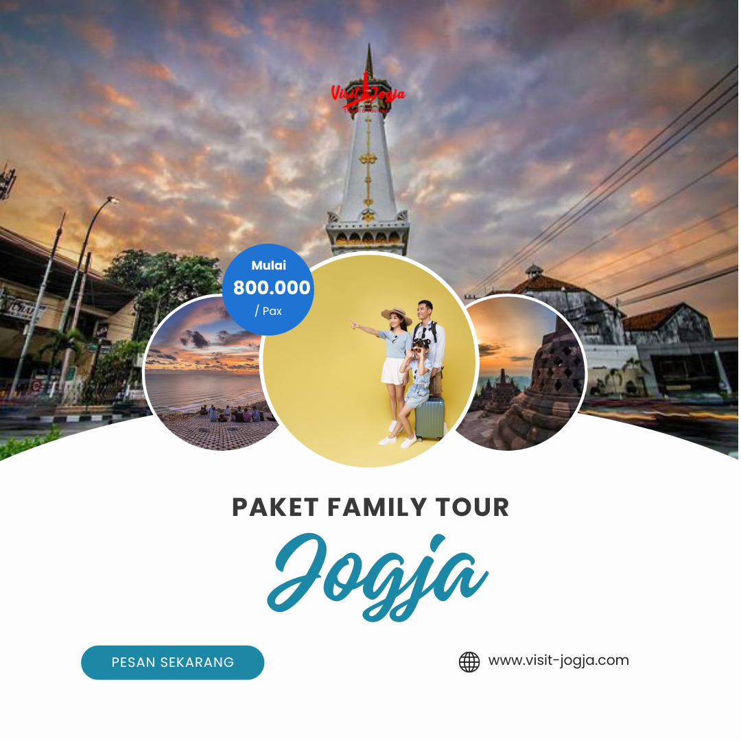 Paket Liburan Keluarga ke Jogja Murah Mulai 800ribuan