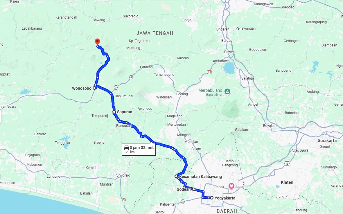Rute ke Dieng dari Jogja Terlengkap 2025: Pilihan Jalur & Tips